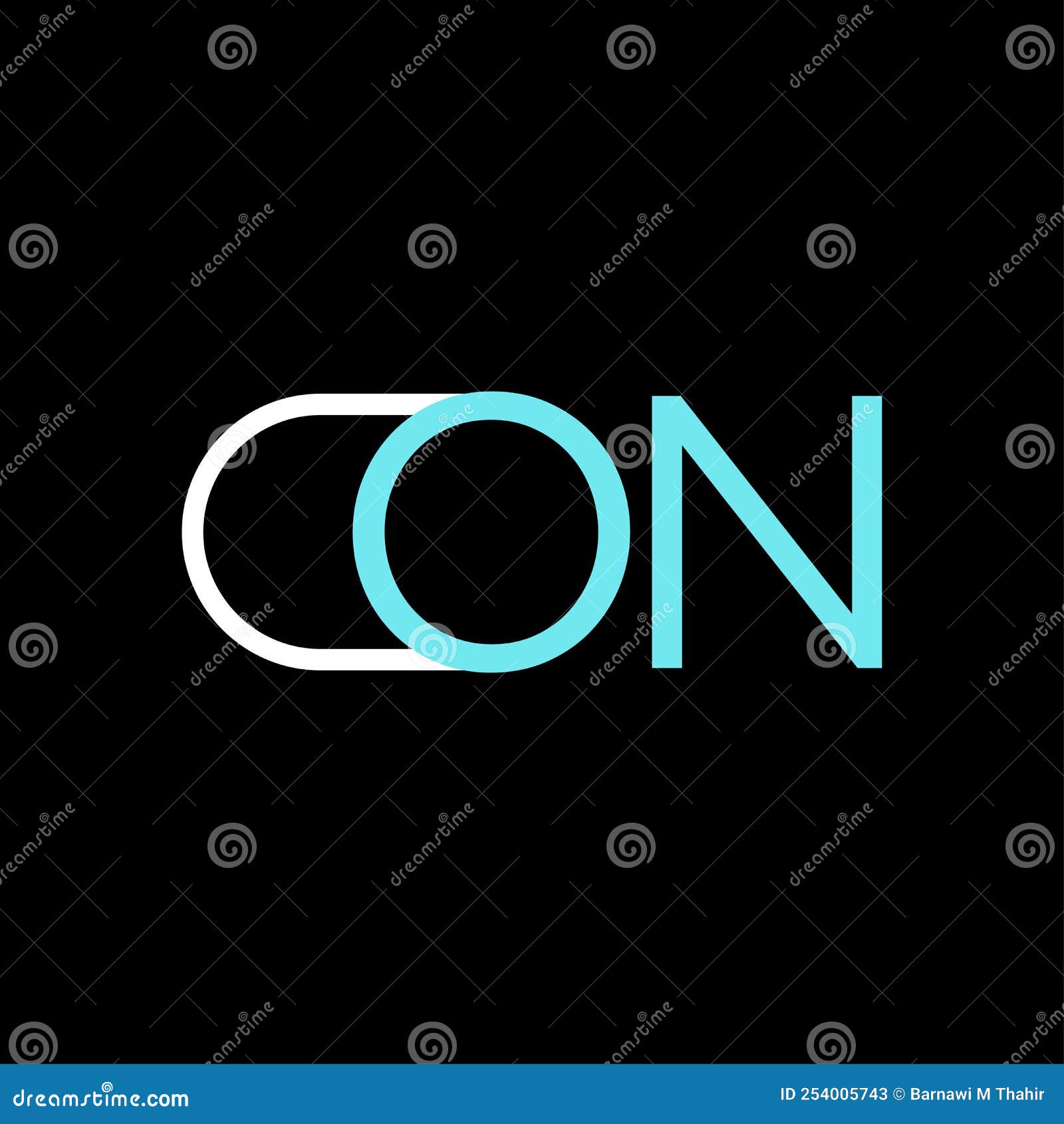 Switch on logo design stock vector. Illustration of brand - 254005743