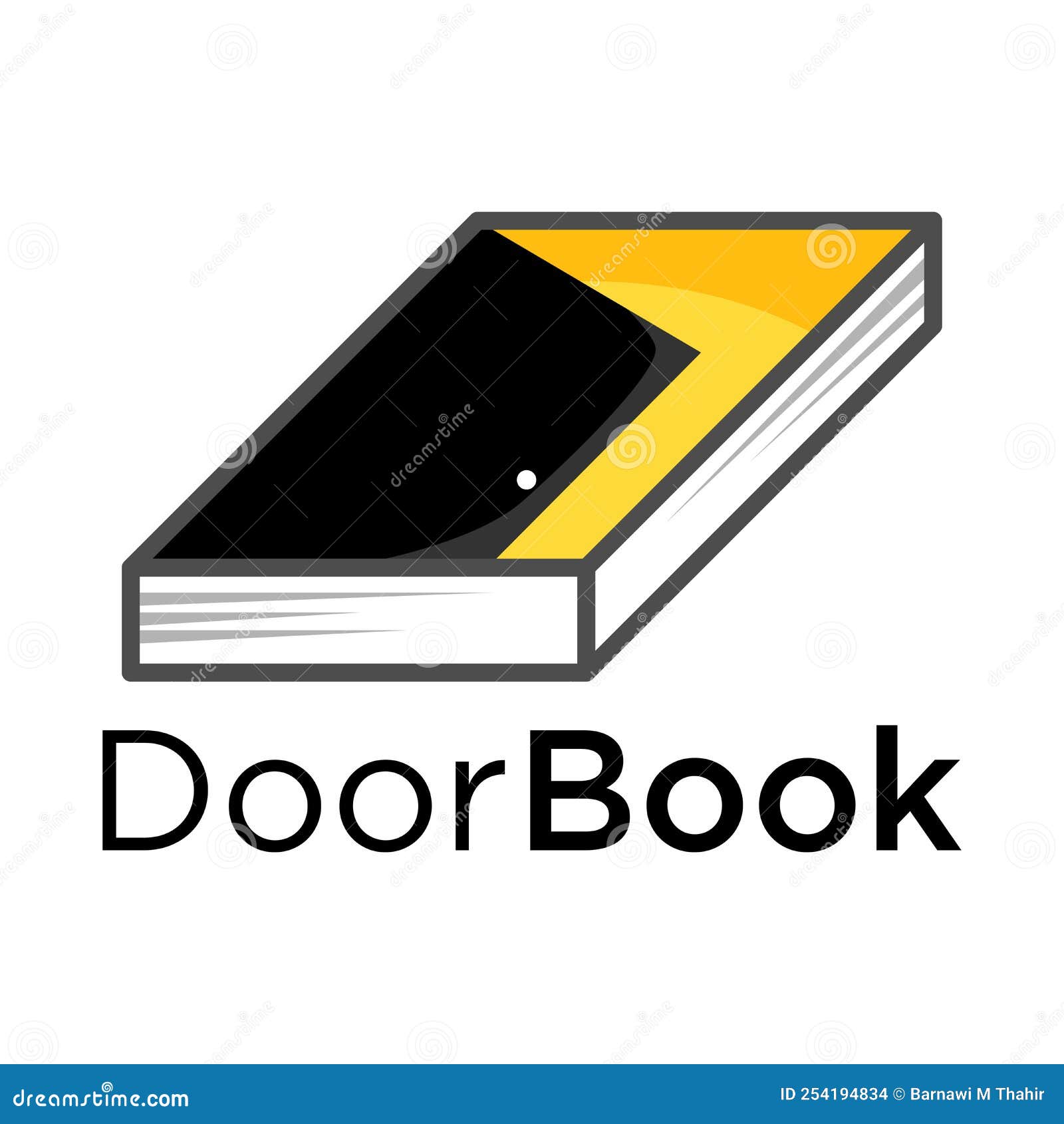 WebBook logo design stock vector. Illustration of corporate - 254194834