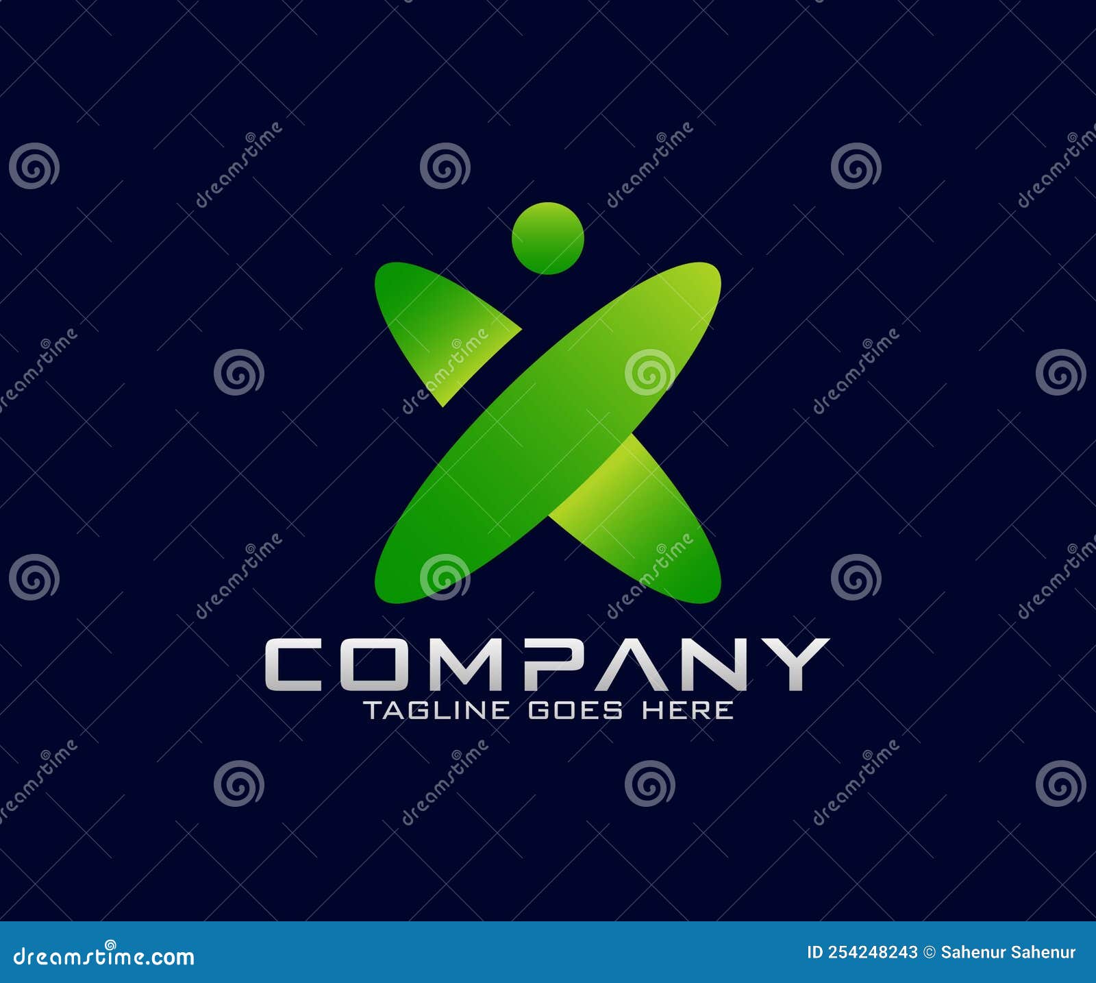 Abstract Human Logo Design People Logo and Symbol Success Health Stock ...