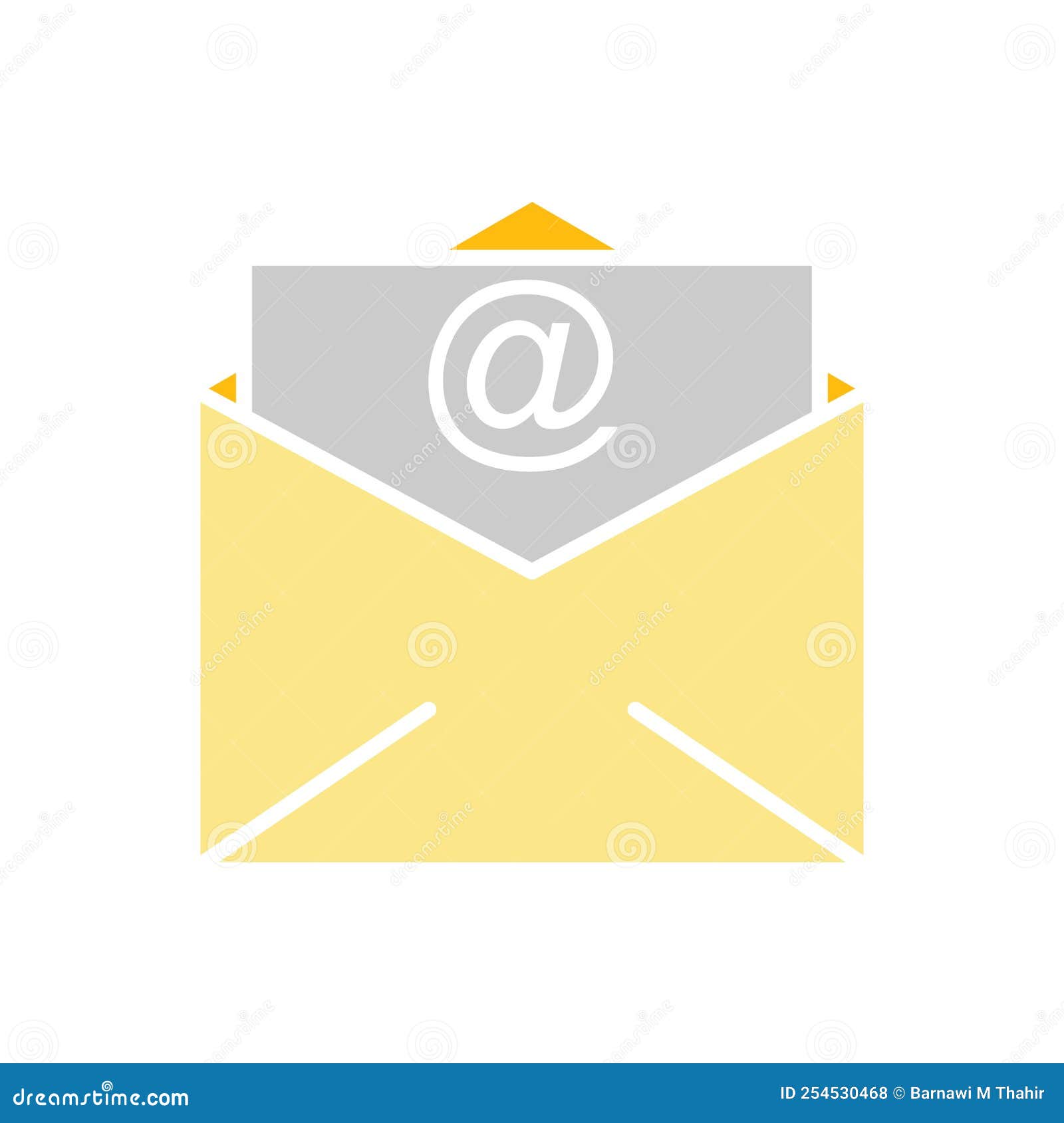 Email Flat Icon Design Vector Stock Vector - Illustration of design ...