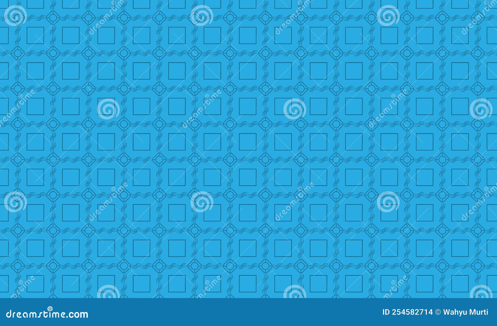 Circle and Wave Pattern Vector Design Illustration for Animation Stock ...