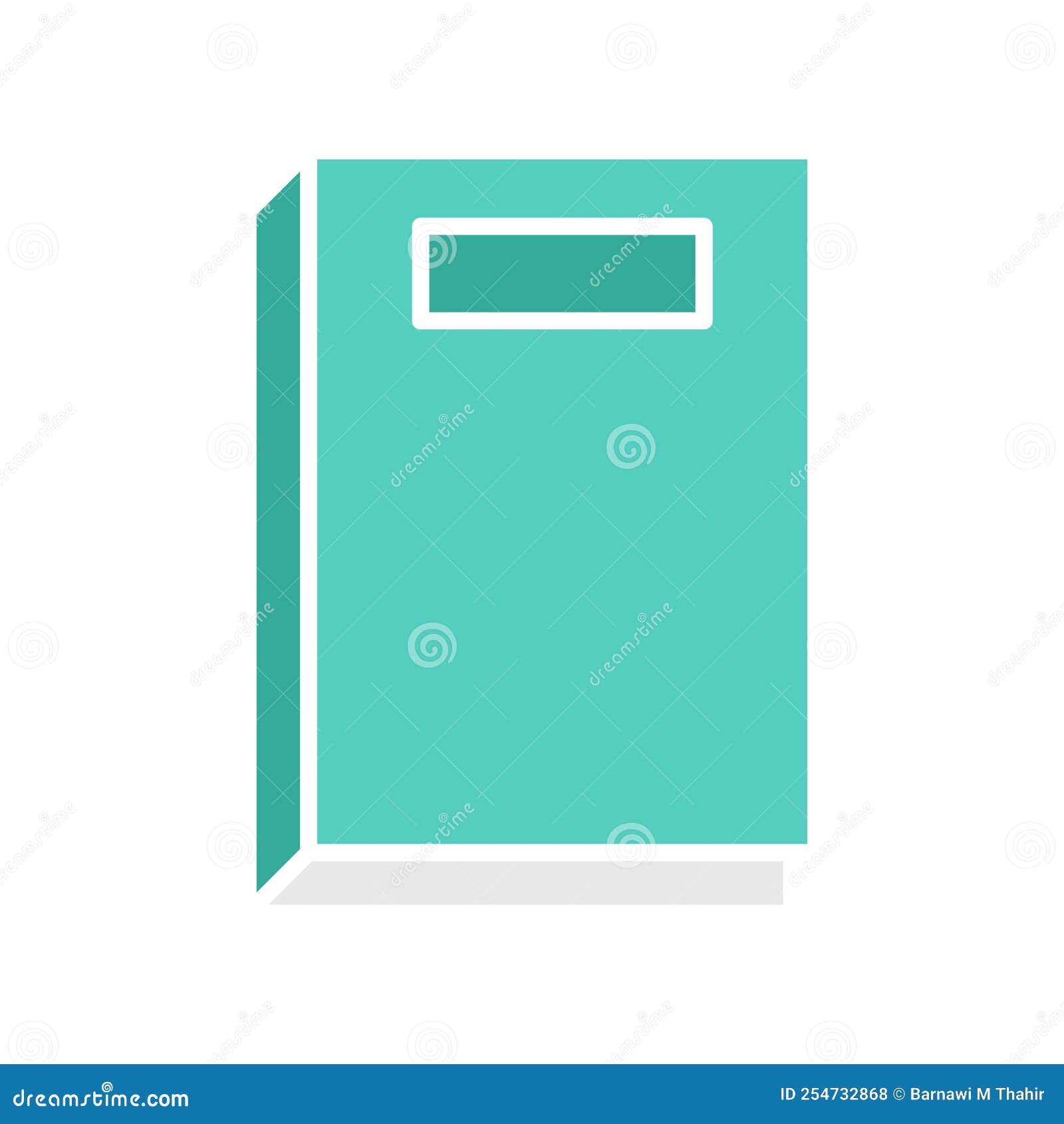 Book Flat Icon Design Vector Stock Vector - Illustration of dictionary ...