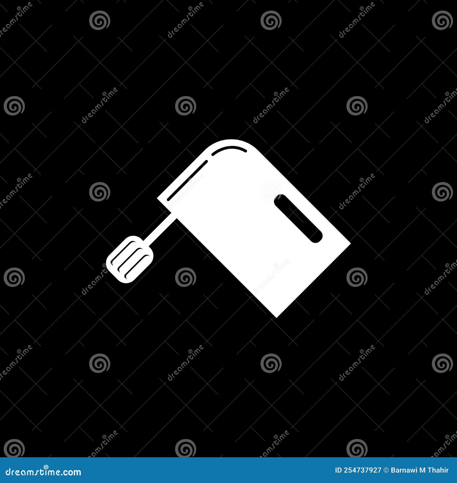 Mixer Simple Icon Vector Design Stock Vector - Illustration of hand ...