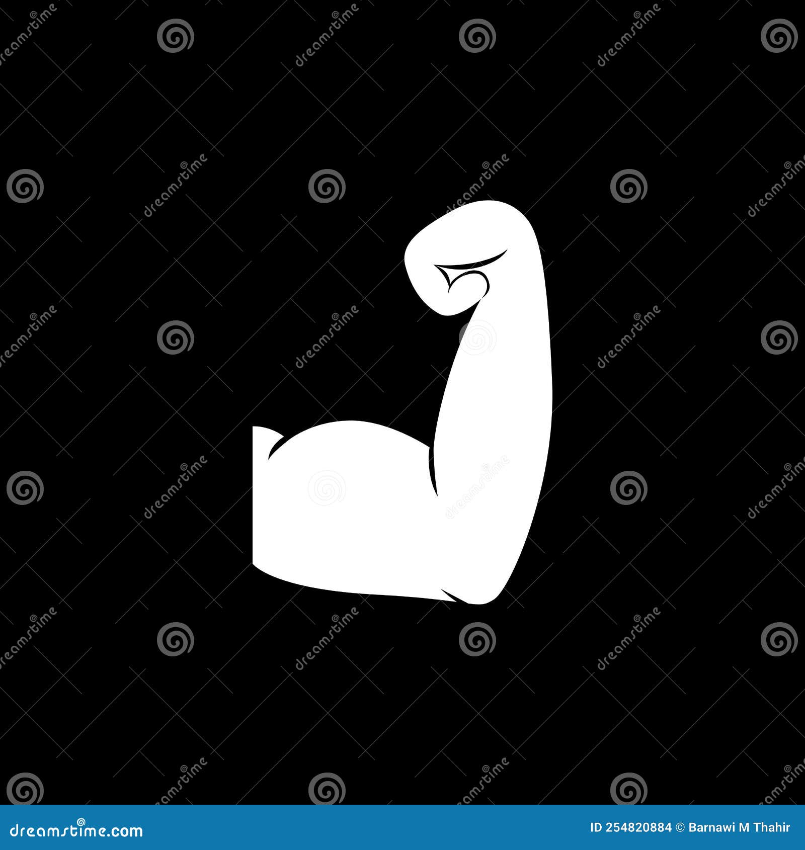 Muscle Simple Icon Vector Design Stock Vector - Illustration of health ...