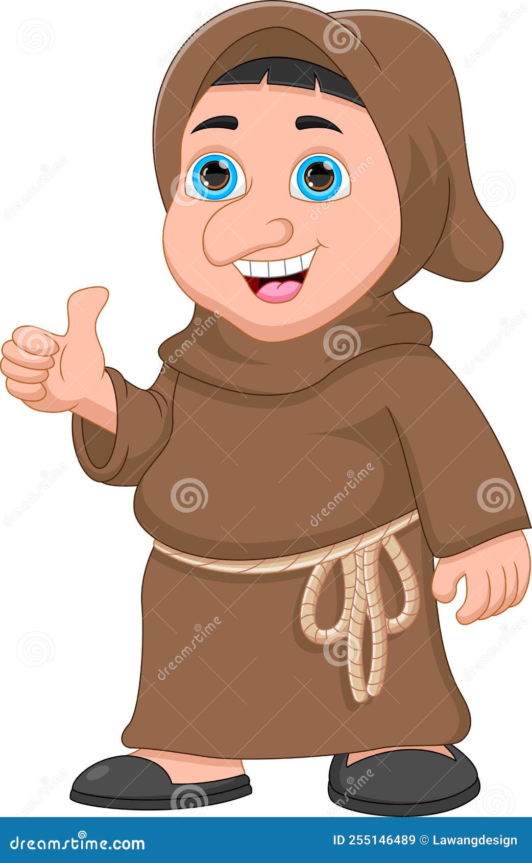 3d Cartoon Shepherd Or Herder With His Sheep Stock Photography ...