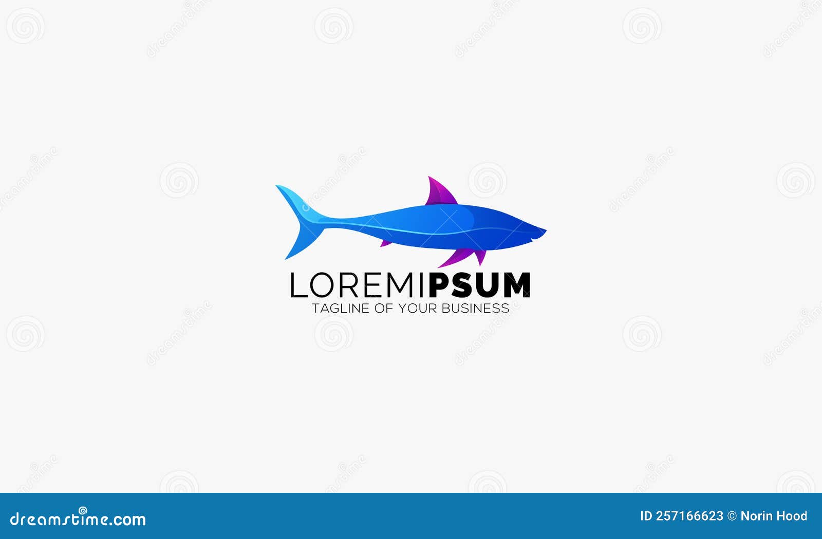 Abstract Colorful Shark Logo Stock Illustration - Illustration of ...