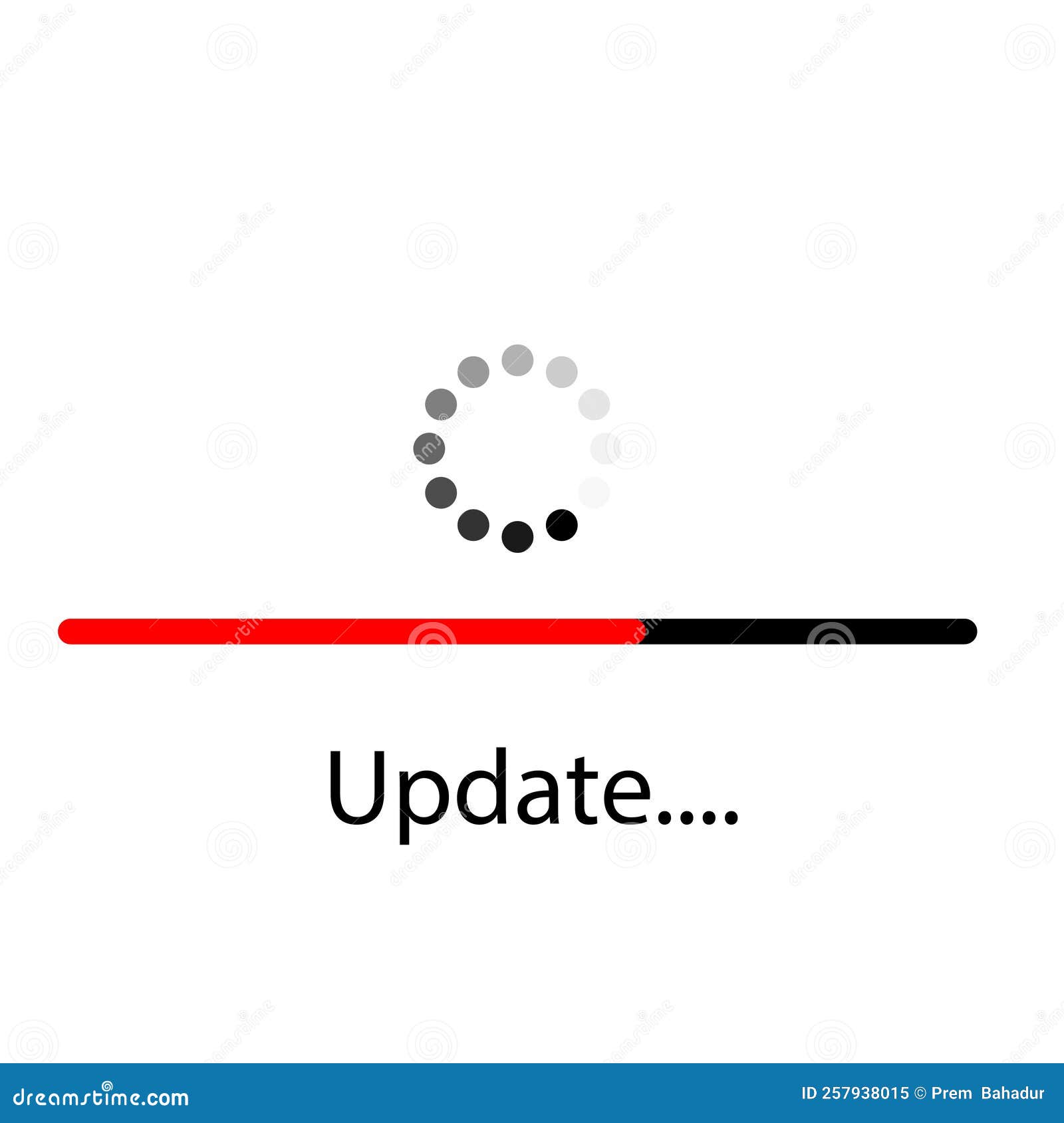 Upgrade Application Progress Icon for Graphic and Web Design ...