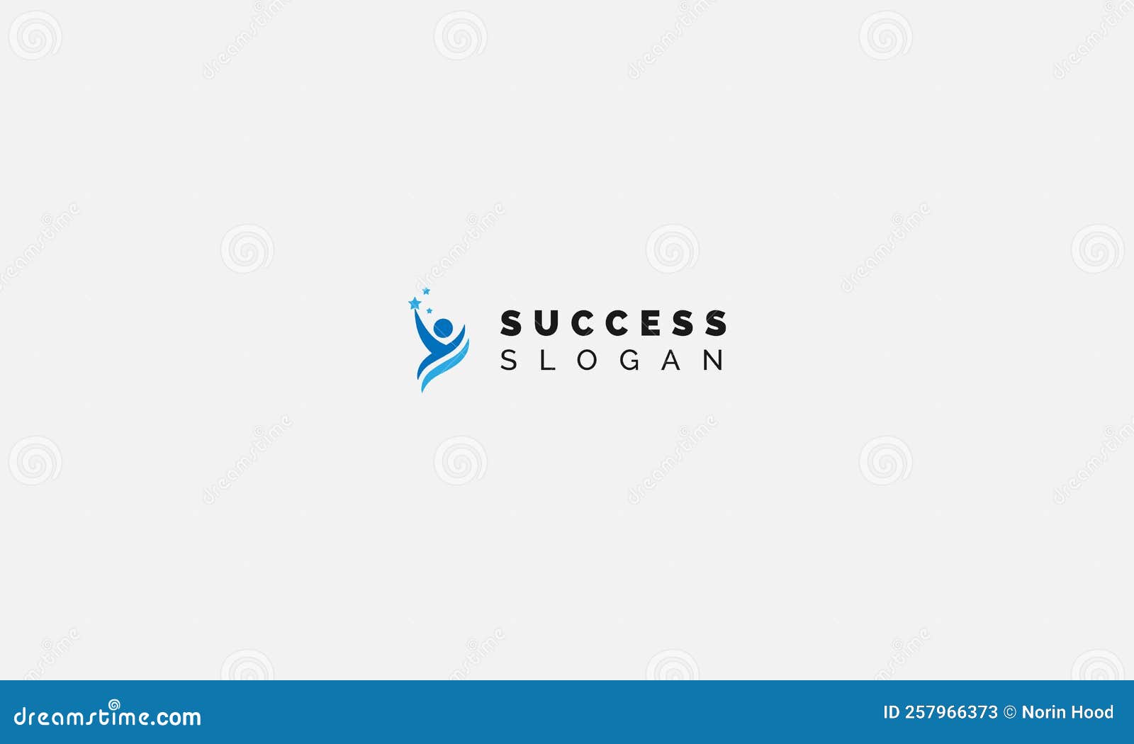 Success Man Icon Element Template Design Logos Stock Illustration ...