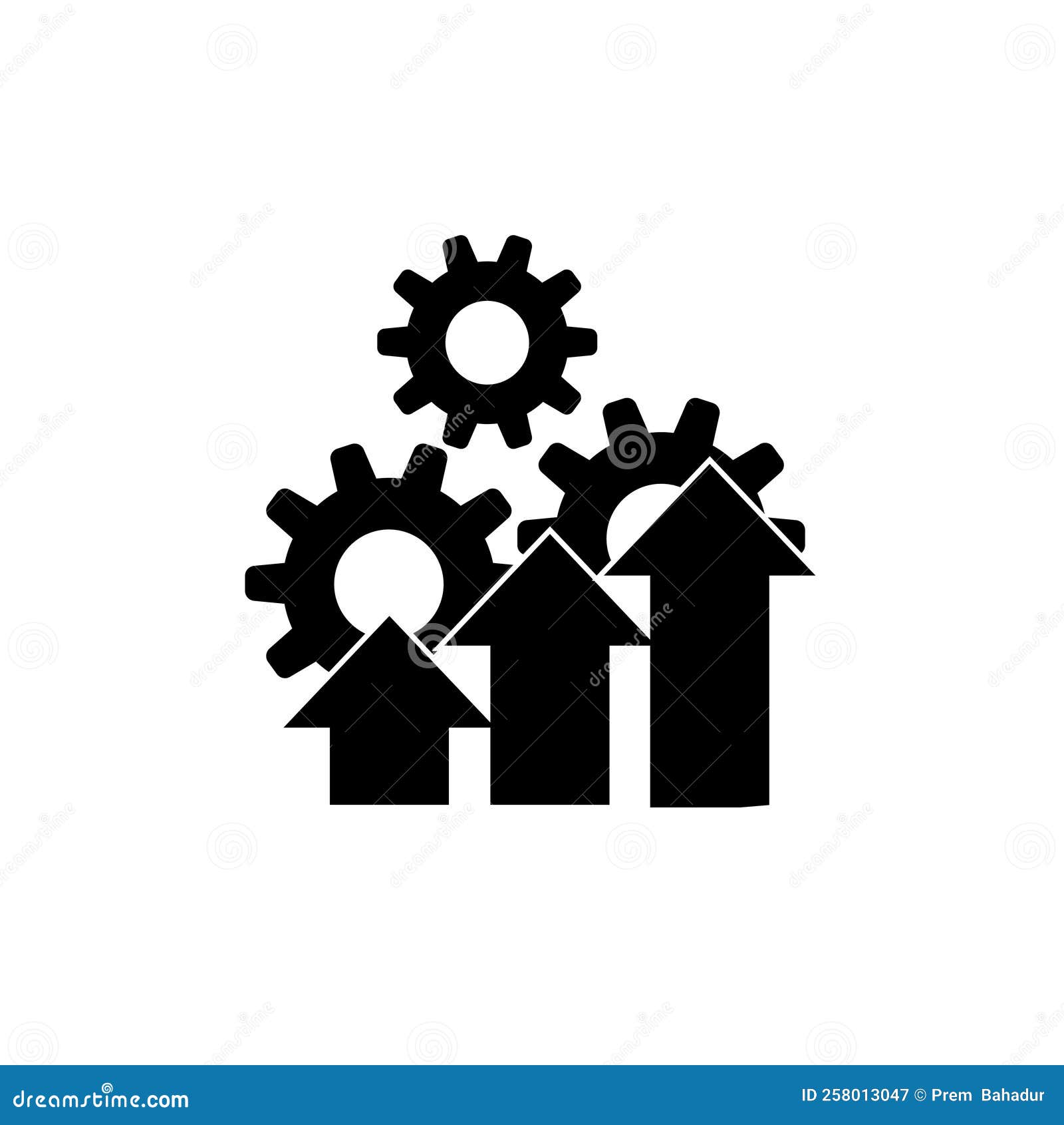 Installation and Support Icon, Flat Design Best Icon Stock Illustration ...