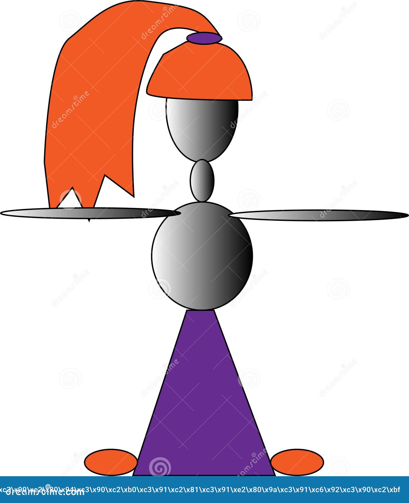 Orange, Glossy, Character, Illustration, Person, Orange Man, Cartoon ...