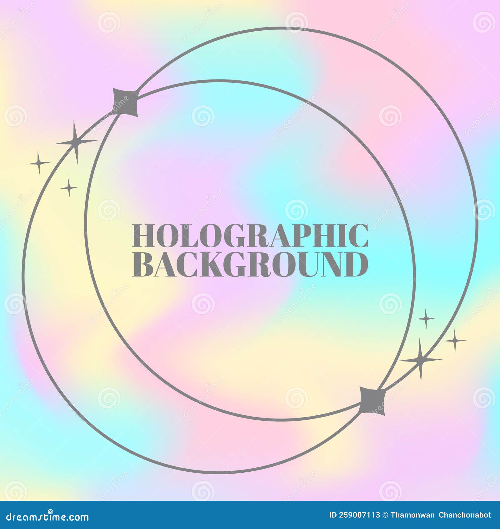 Holographic Background Vectors Design Stock Vector - Illustration of ...