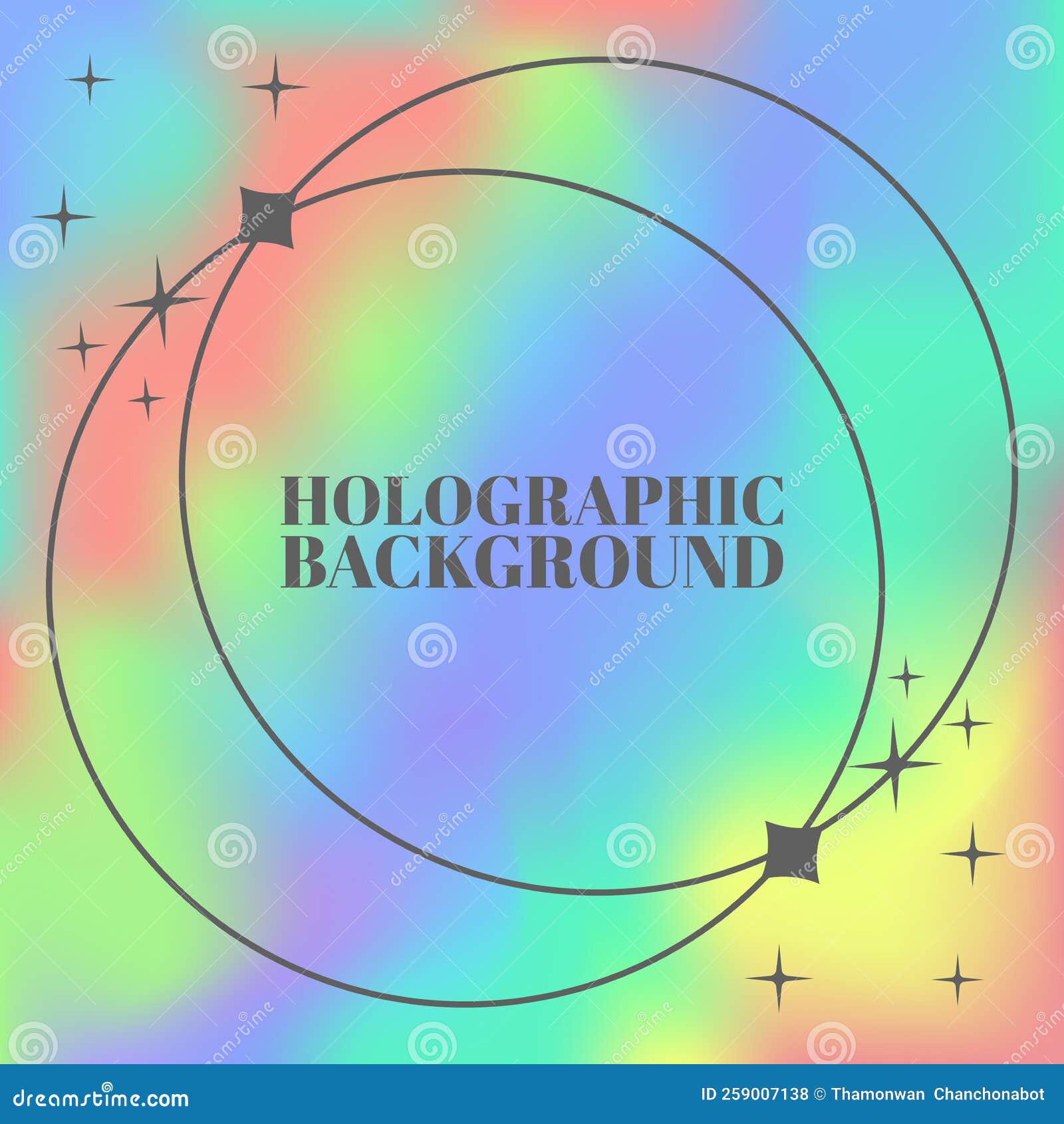 Holographic Background Vectors Design Stock Vector - Illustration of ...