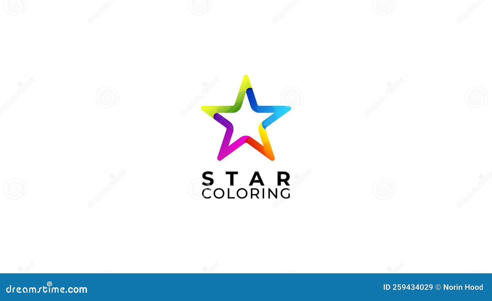 Colorful Star Logo Design Design Symbol and Vector Stock Illustration ...