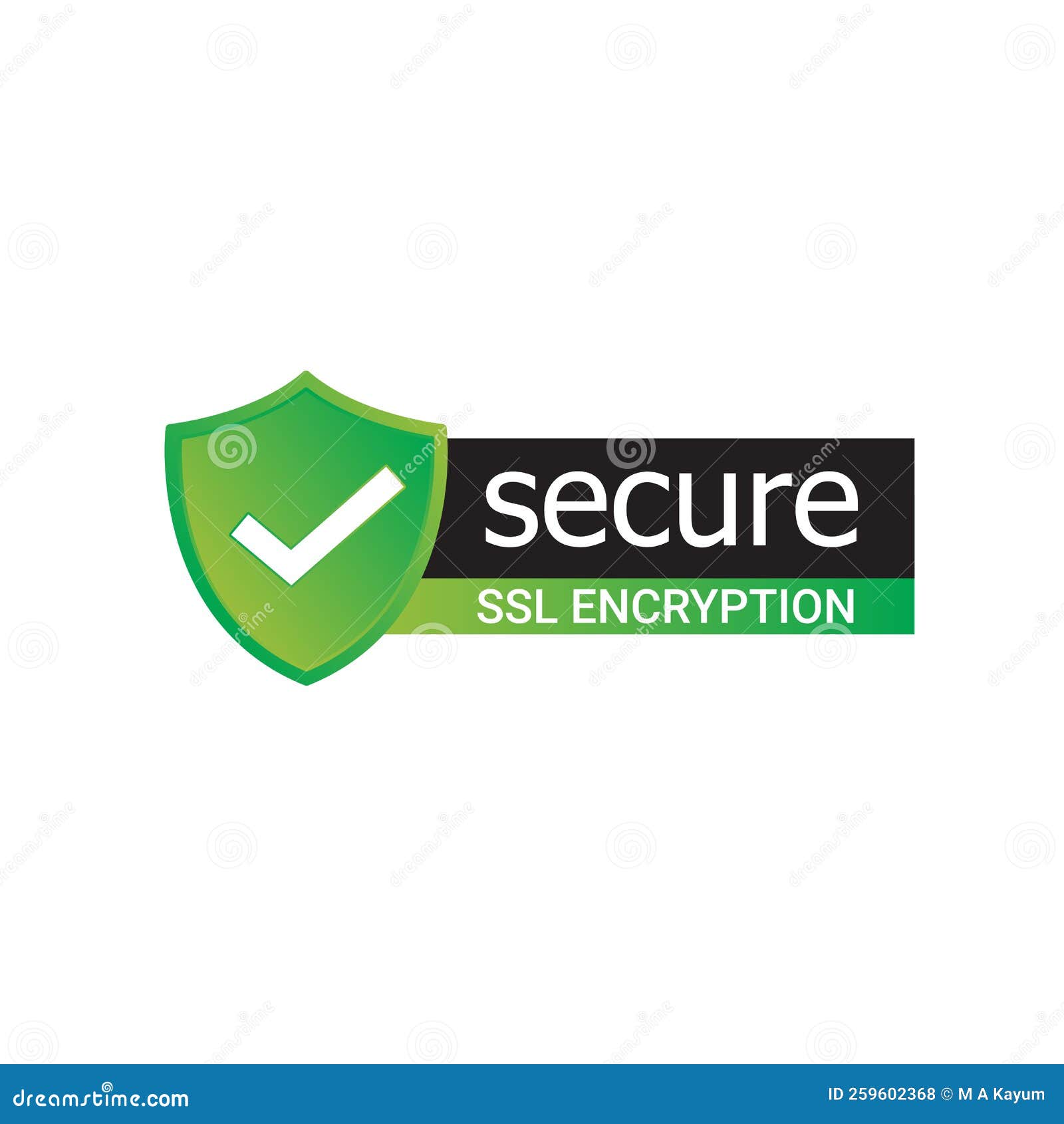 Encryption Logo In Large Modern Data Center With Multiple Rows Of ...