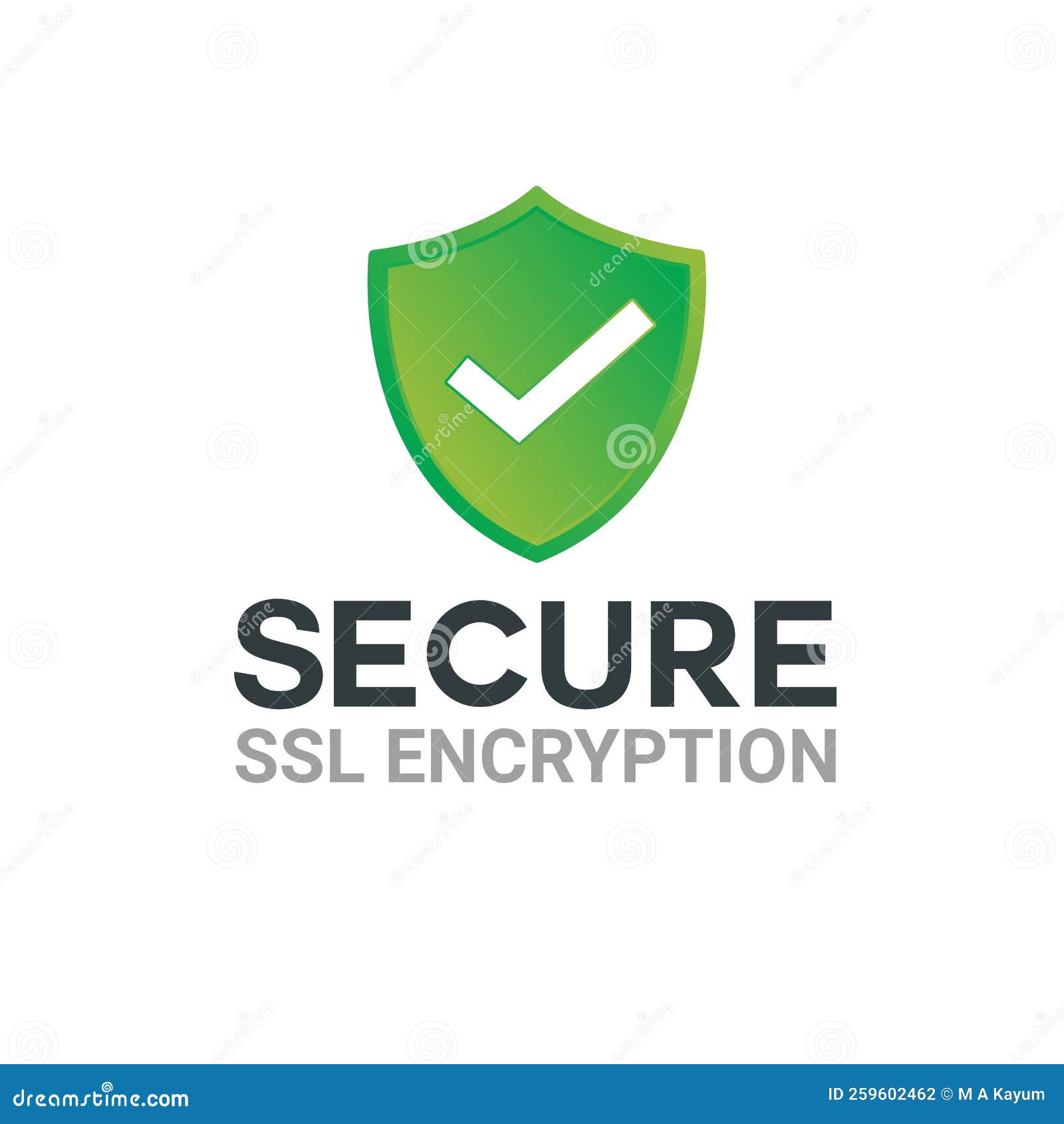 Encryption Logo In Large Modern Data Center With Multiple Rows Of ...