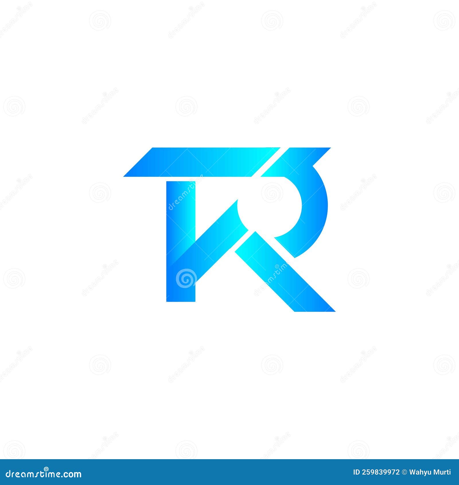 Letter T and R Logo Vector Design Initial Logo TR for Business Stock ...