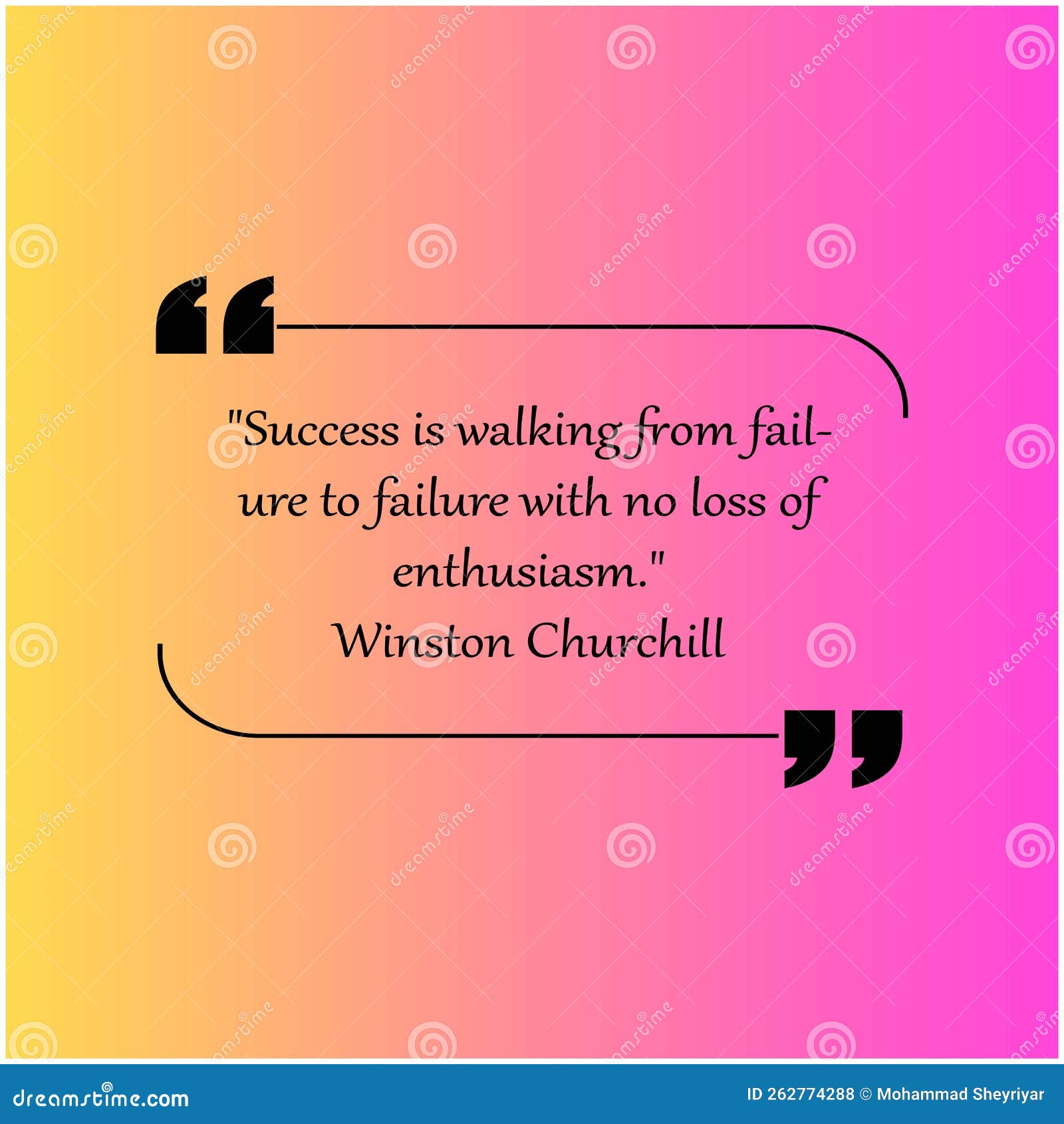 Innovative Vector Quotation Template In Quotes. Creative Vector Banner ...