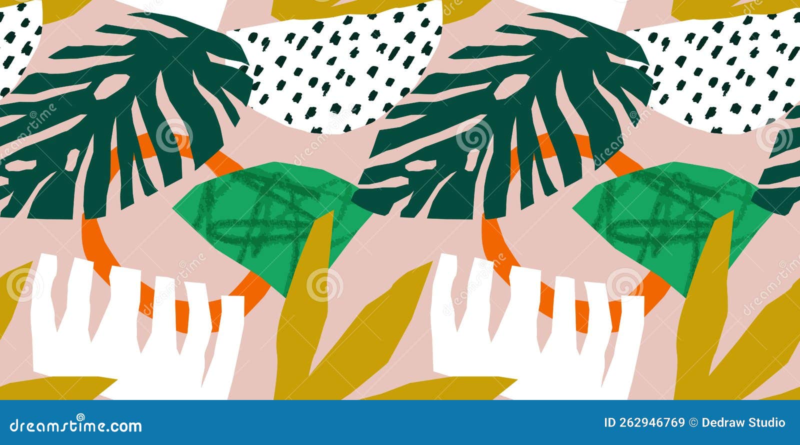 Modern Abstract Seamless Pattern Illustration Stock Vector ...