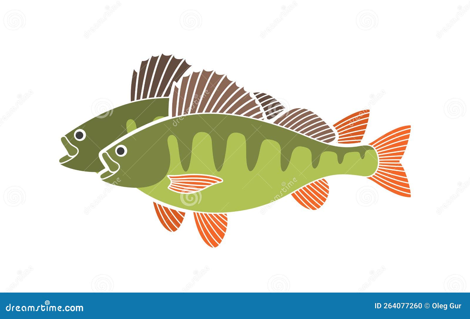 Perch Logo. Isolated Perch on White Background Stock Vector ...