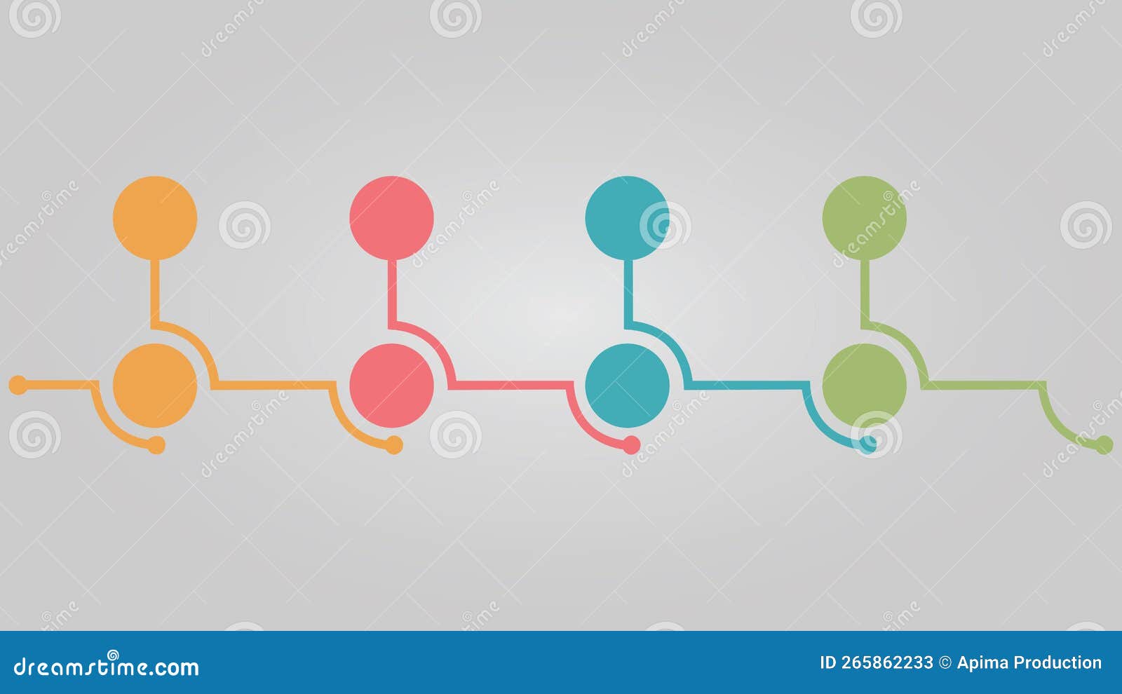 Timeline Presentation Design Icon Image for Business Stock Illustration ...