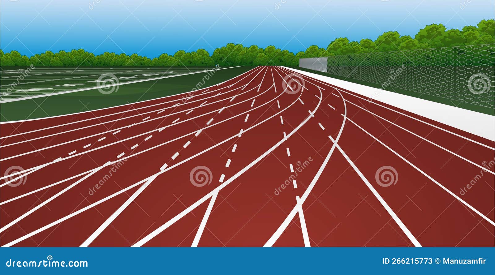 Running Track Background Scene Stock Vector - Illustration of fast ...