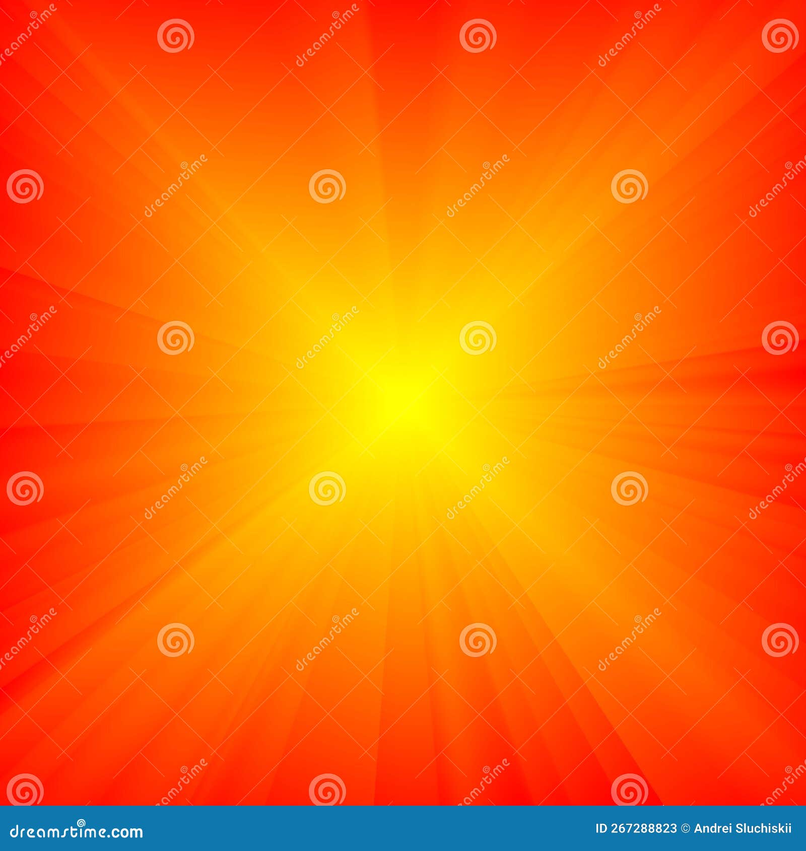 Gradient in the Form of a Sun with Rays Stock Illustration ...