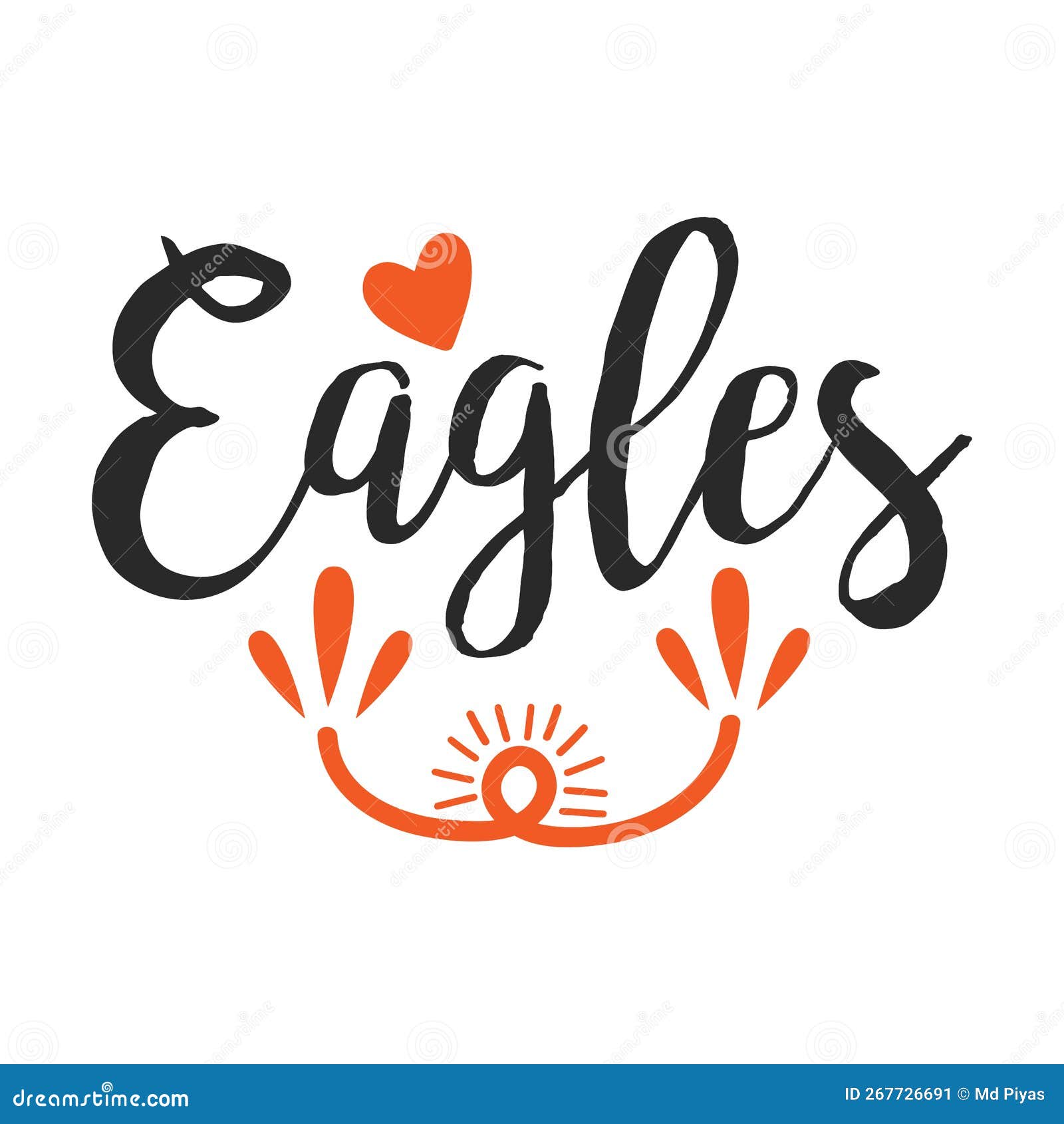 Eagles Typography T-shirts Design, Tee Print, T-shirt Design Stock ...