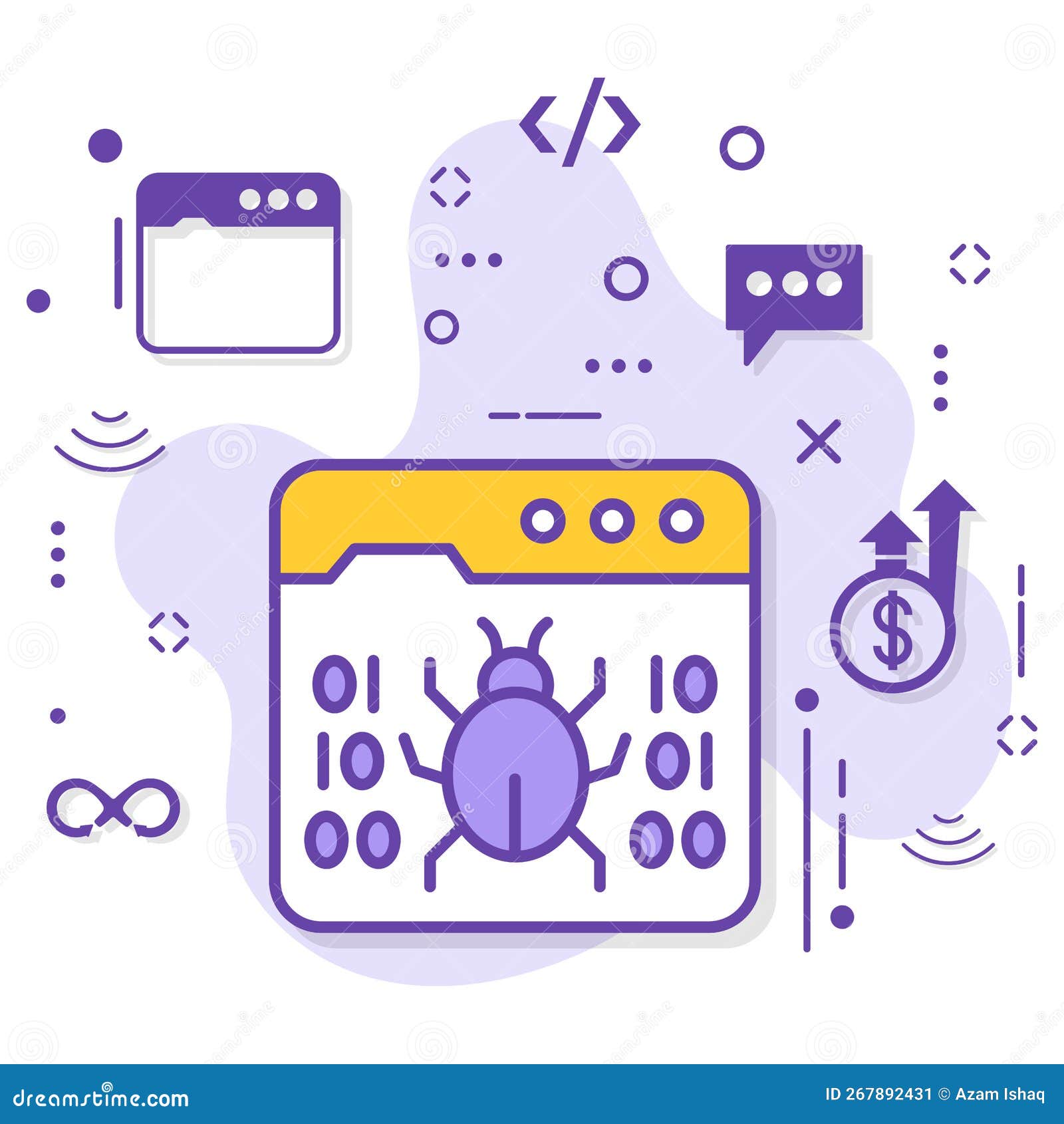 Internet Virus Sign, Cloud Computing and Internet Hosting Services ...