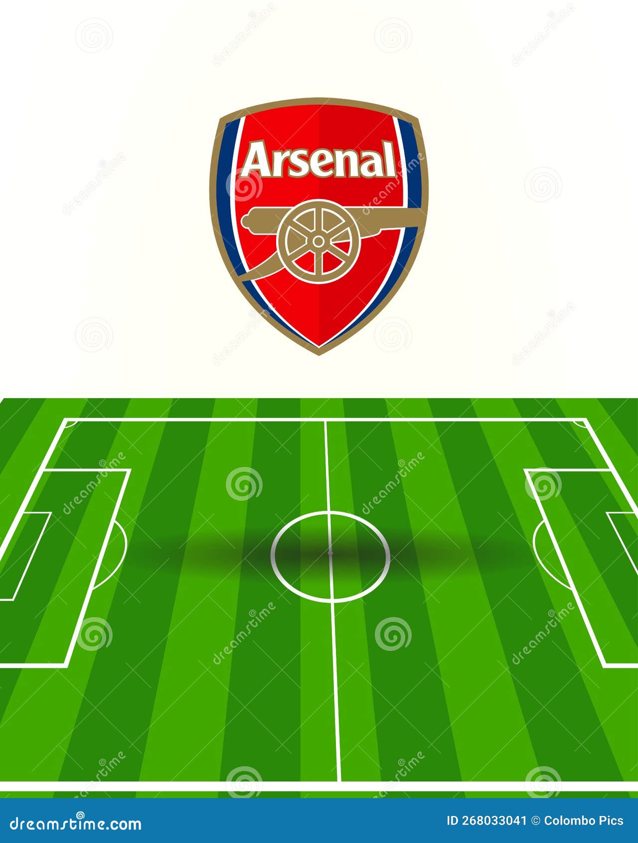 Arsenal Logo Vector Illustration | CartoonDealer.com #120474548