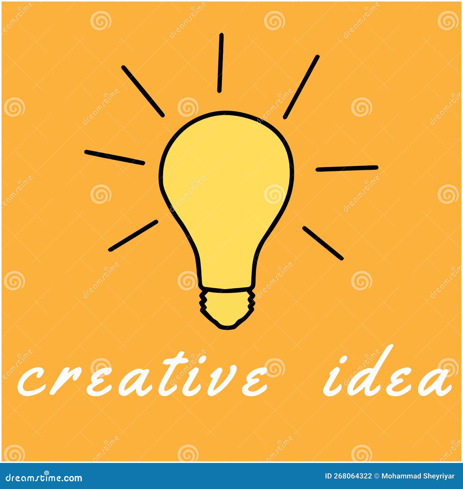 Creative idea design stock vector. Illustration of technology - 268064322