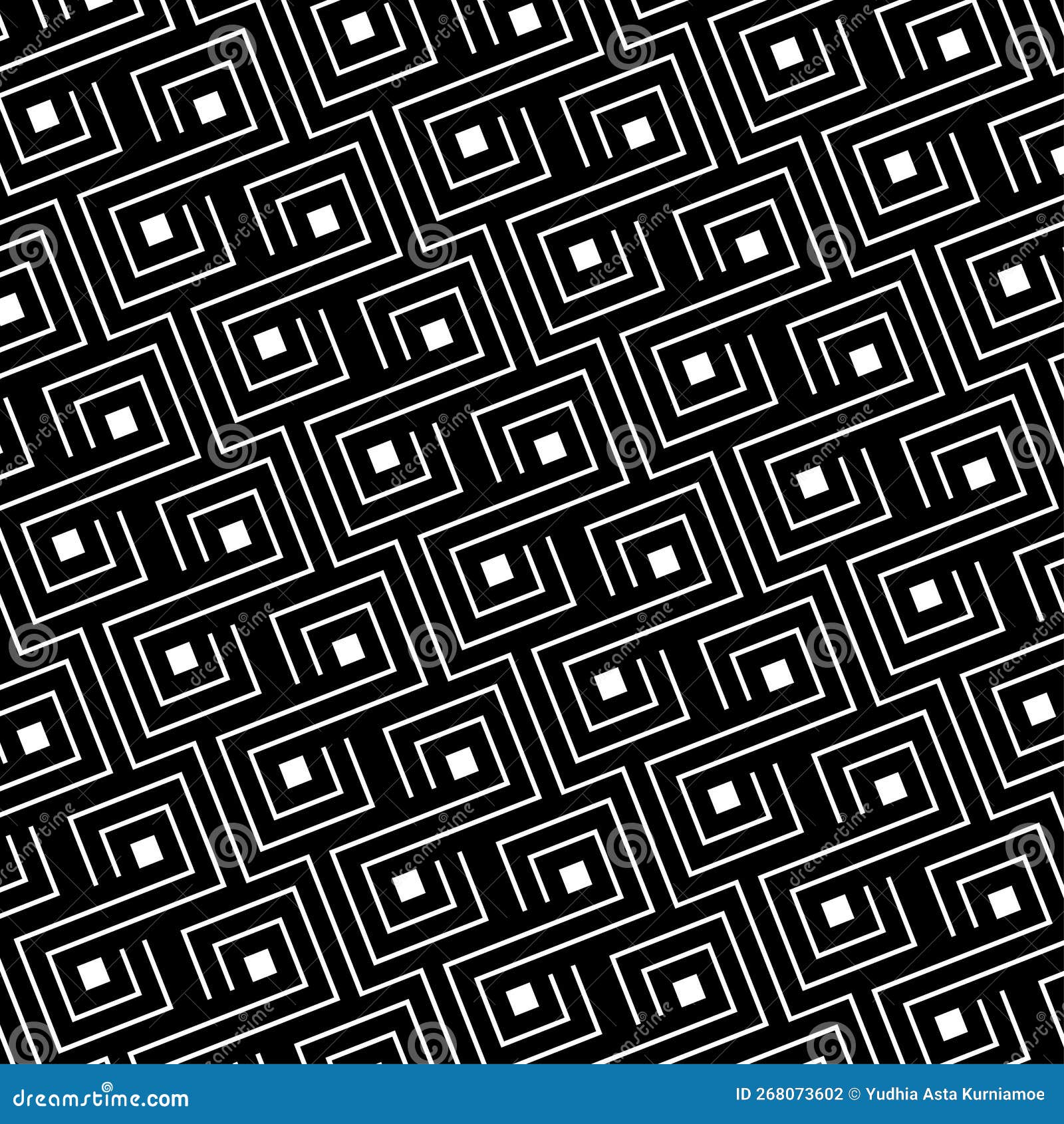 Simple and Seamless Geometric Pattern Stock Vector - Illustration of ...