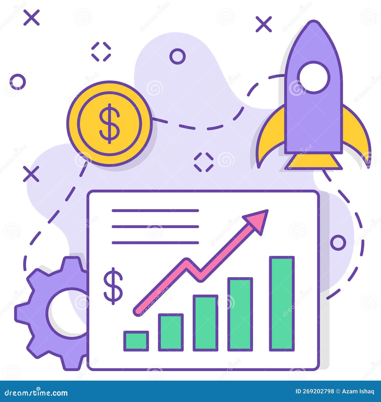 Vital Insights Vector Design, Measuring Product Launch Success Concept ...