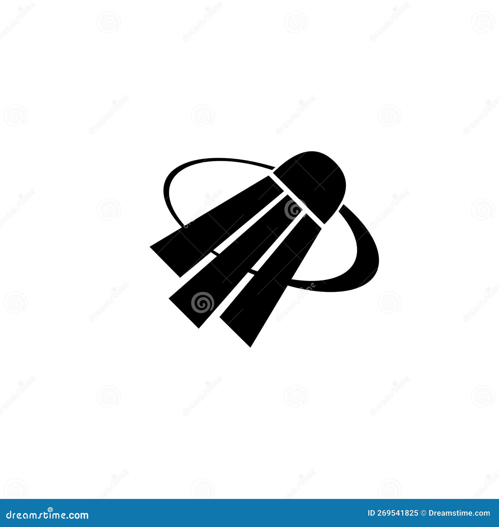 Racket ball icon vector stock vector. Illustration of racquet - 269541825