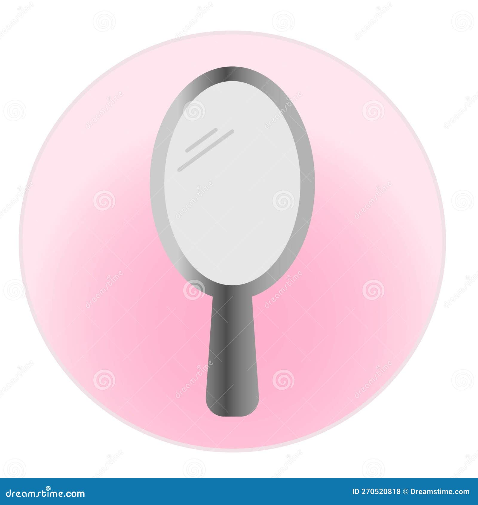 Make up mirror stock vector. Illustration of mirror - 270520818