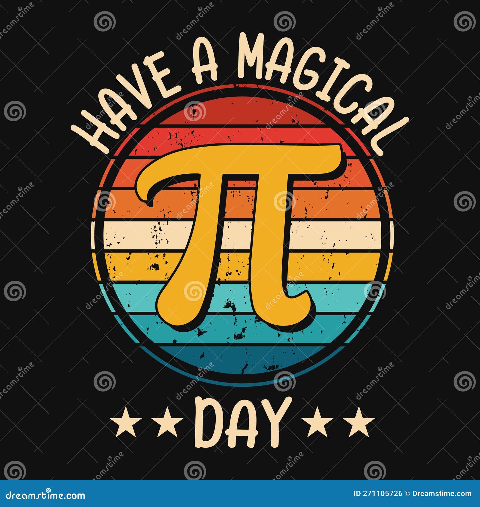 Have a Magical pi day stock vector. Illustration of science - 271105726