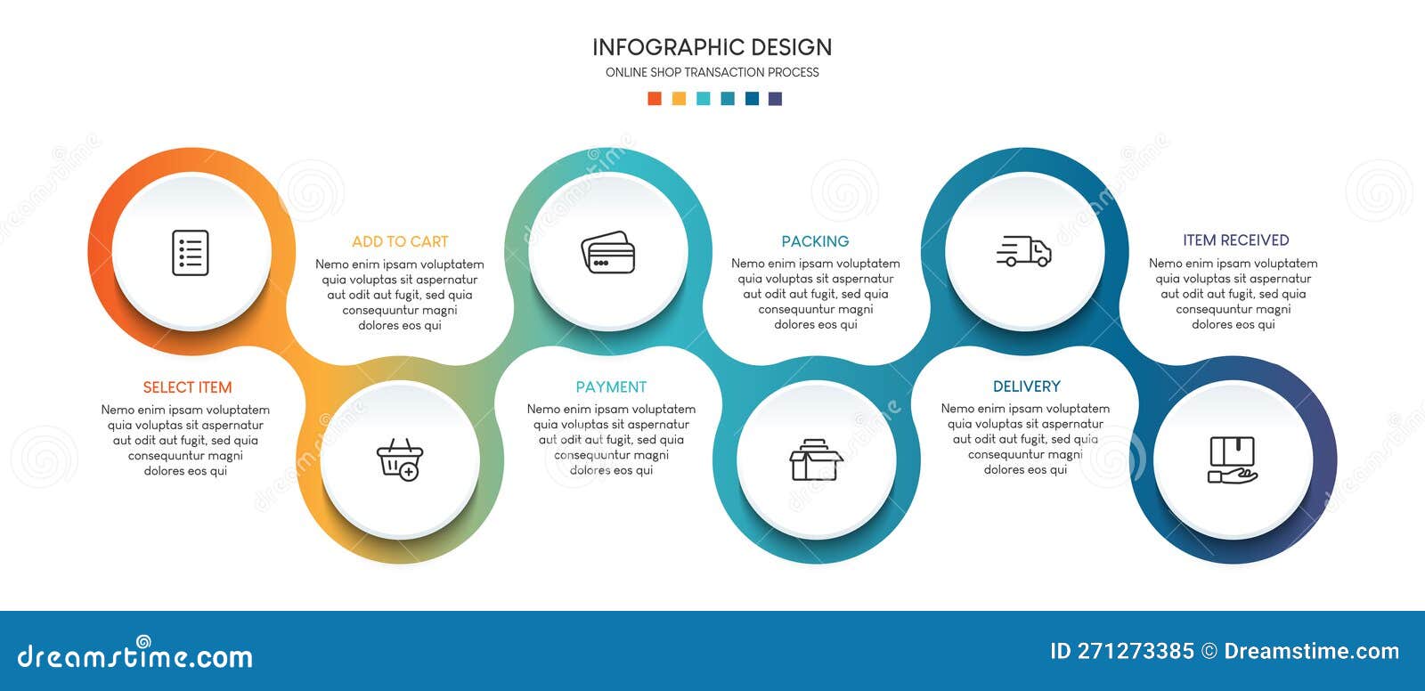 Steps Business Data Visualization Timeline Process Infographic Template ...