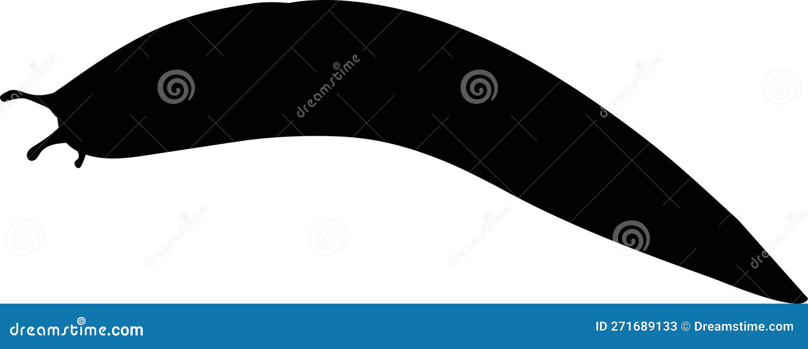 Slug Isolated. Green Monster Insect Pests. Worm Parasite With Te Vector ...