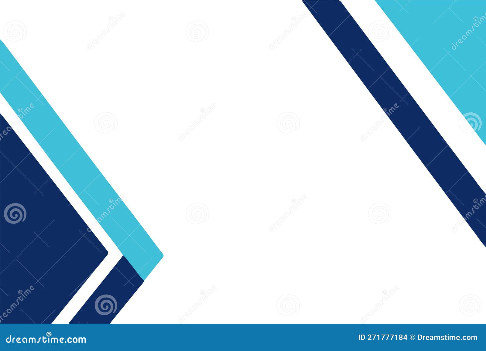 Blue and White Minimalist Geometric Background - Vector Illustration ...