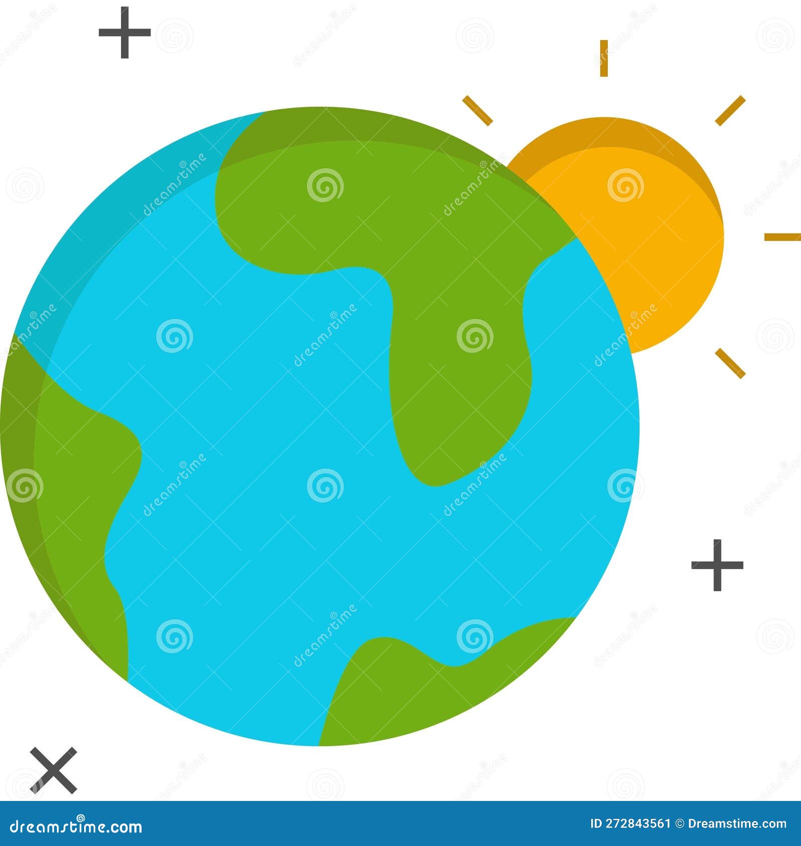 Earth Which Can Easily Edit or Modify Stock Illustration - Illustration ...