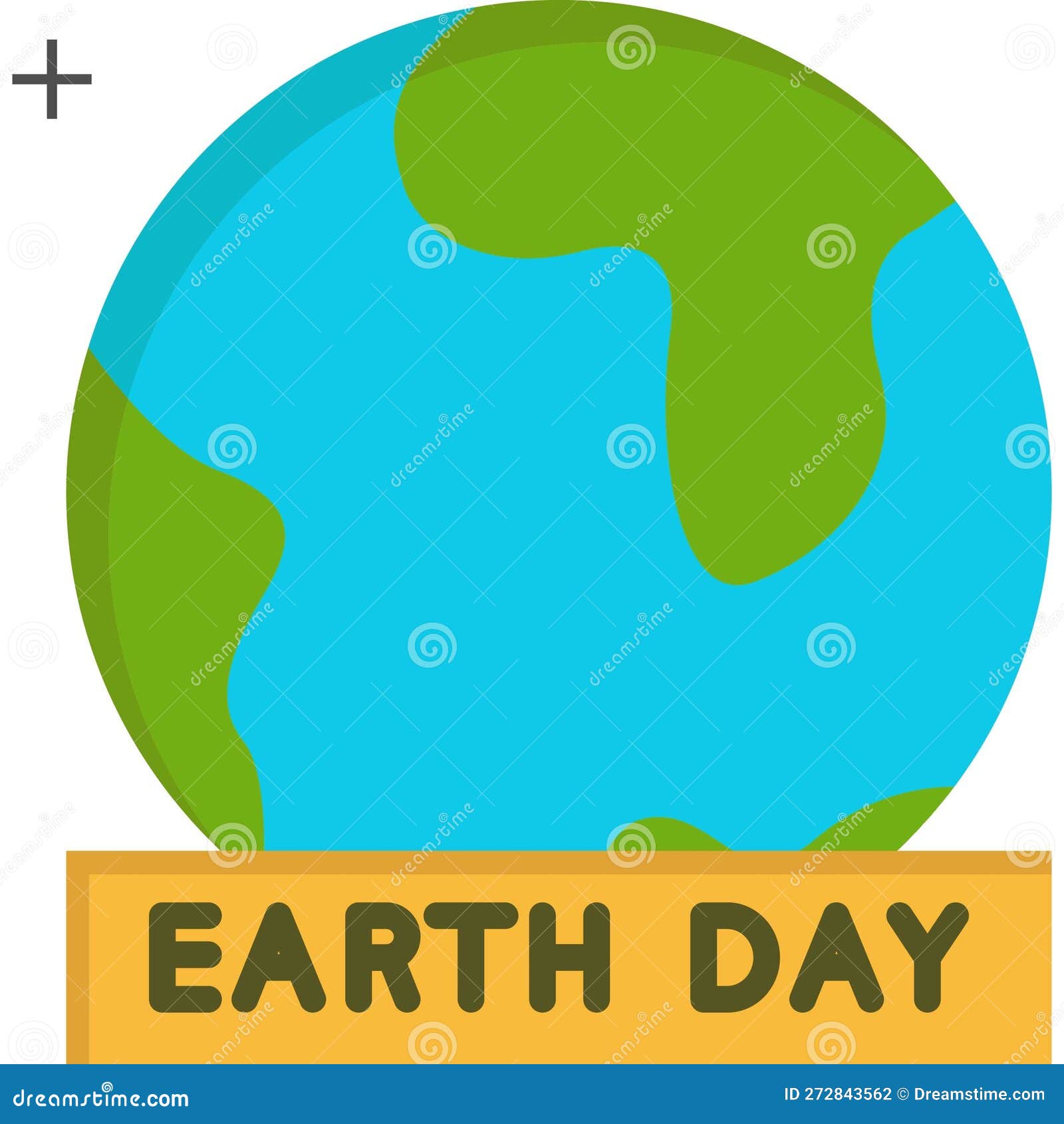 Earth Day Which Can Easily Edit or Modify Stock Illustration ...
