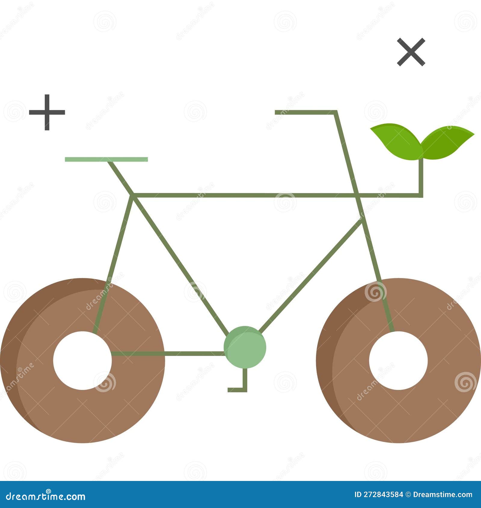 Eco Cycle Which Can Easily Edit or Modify Stock Illustration ...