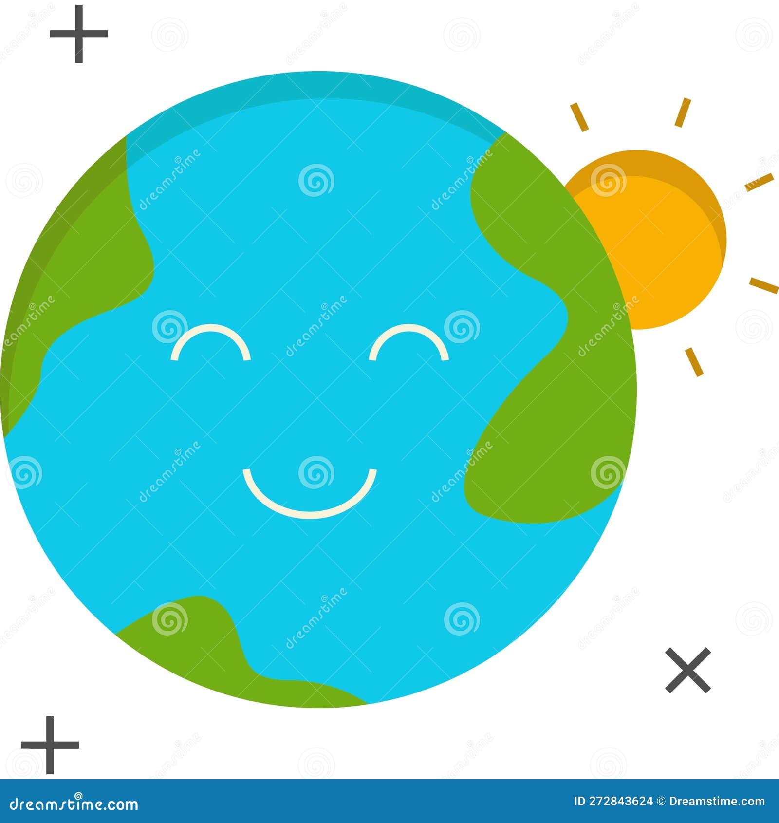 Planet Which Can Easily Edit or Modify Stock Illustration ...