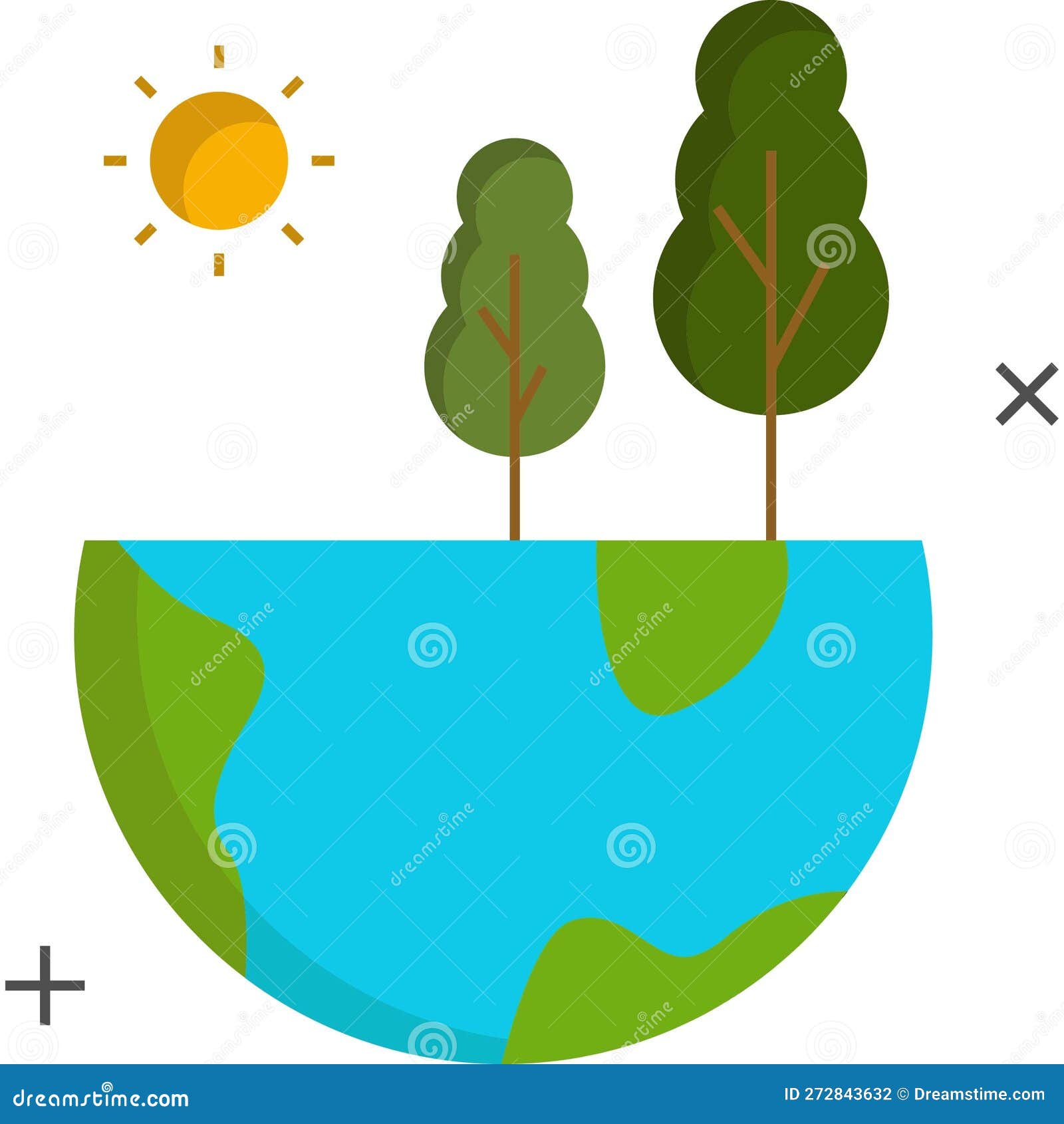 EARTH Which Can Easily Edit or Modify Stock Illustration - Illustration ...