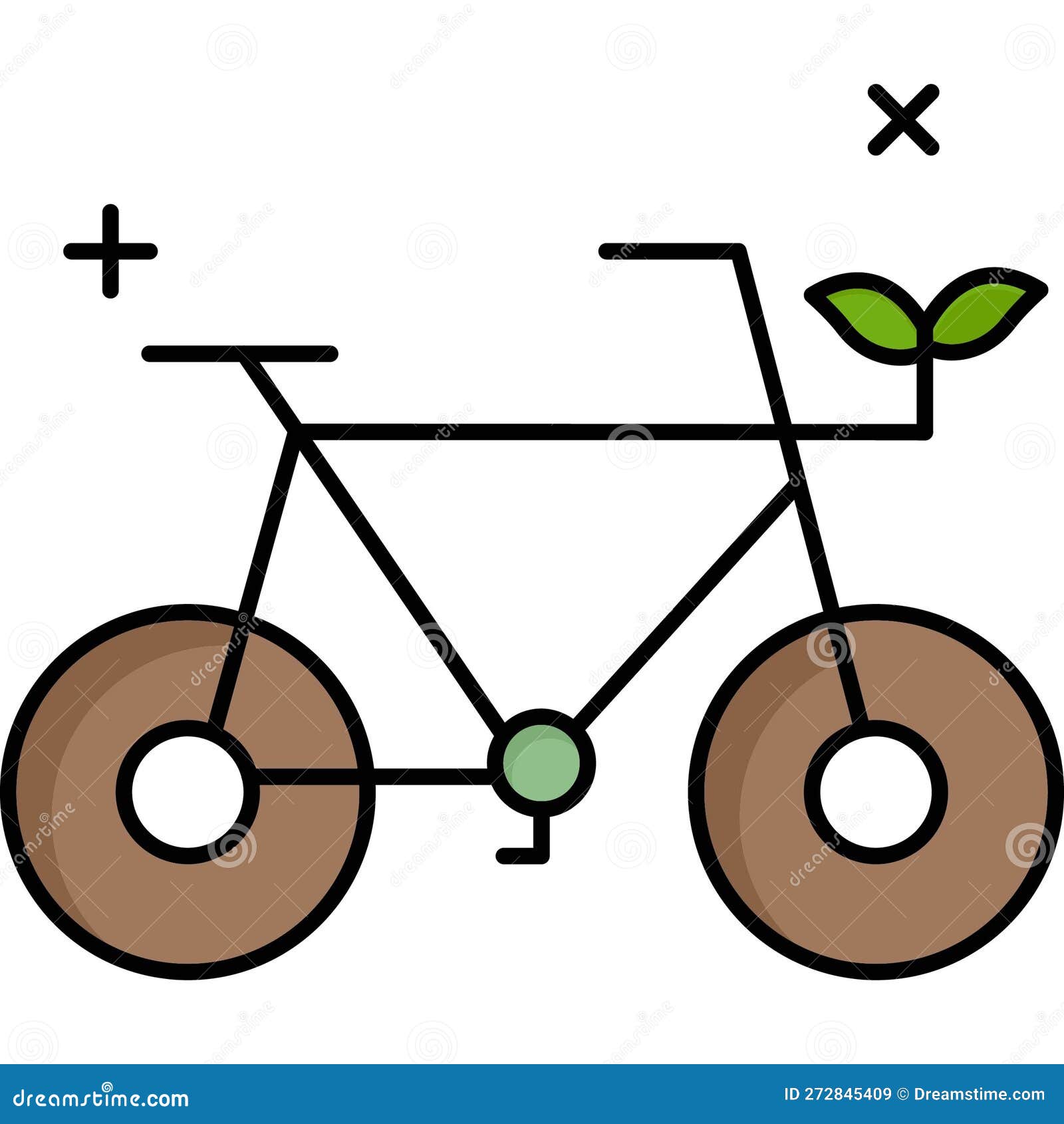 Eco Cycle Which Can Easily Edit or Modify Stock Illustration ...