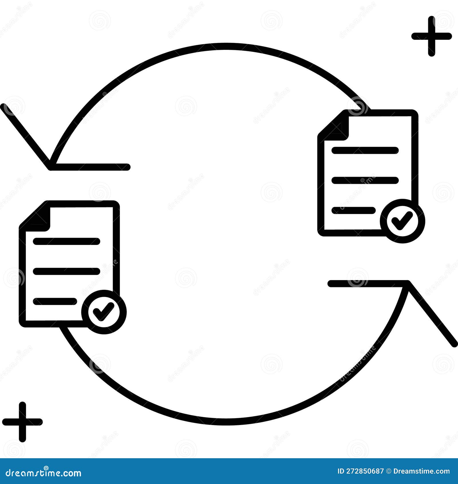 Recycled Paper Which Can Easily Edit or Modify Stock Illustration ...