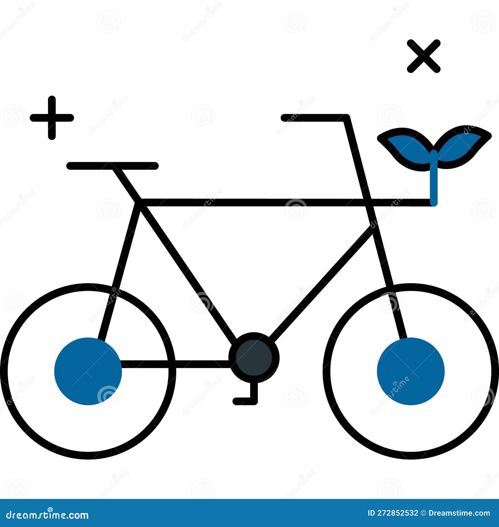 Eco Cycle Which Can Easily Edit or Modify Stock Illustration ...