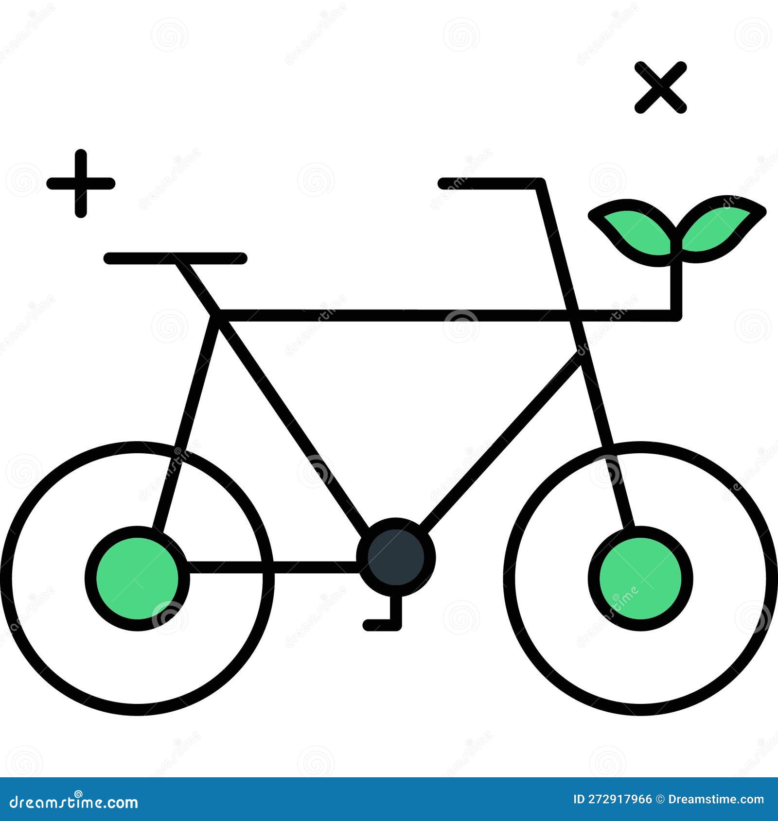 Eco Cycle Which Can Easily Edit or Modify Stock Illustration ...