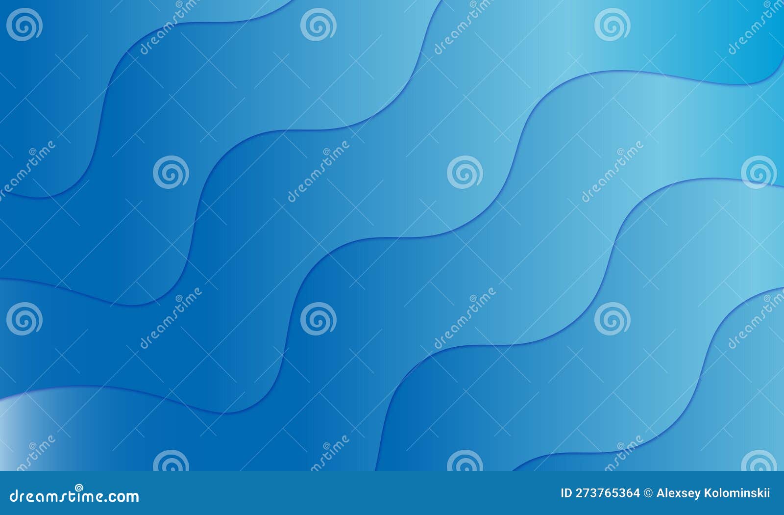 Background Gradient Blue Waves Stock Illustration - Illustration of ...