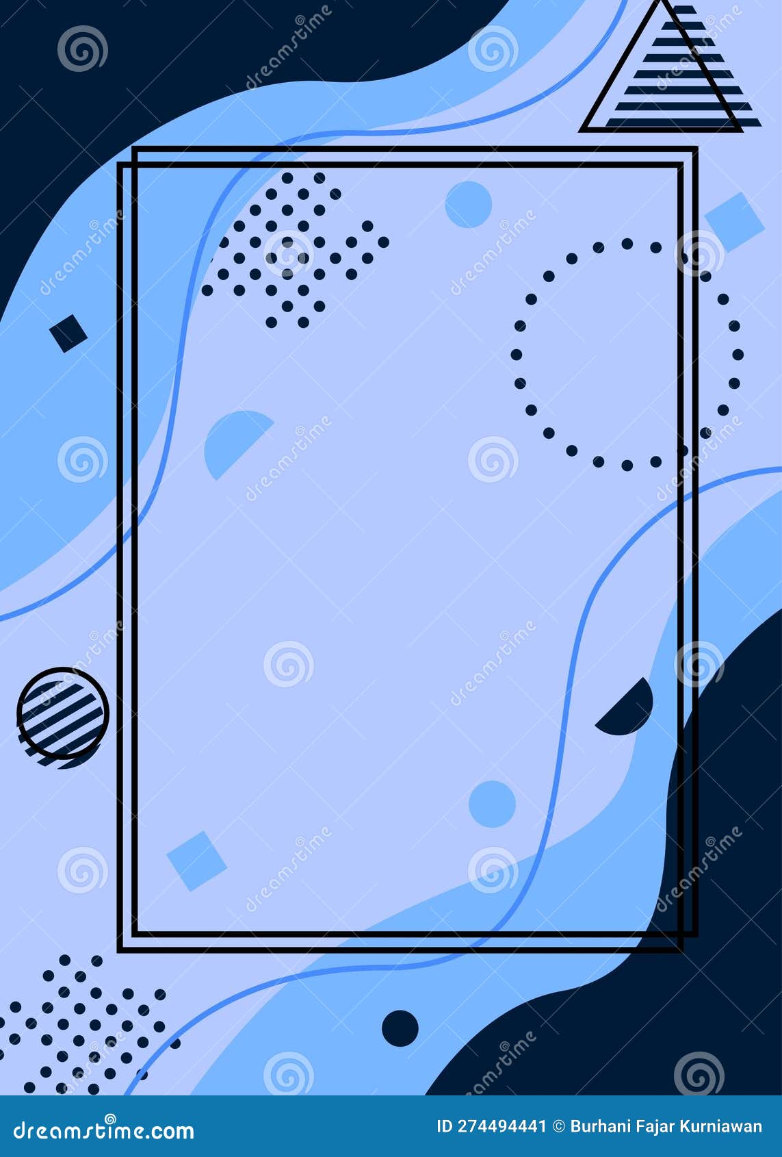 Abstract Colorful Geometry Background with Memphis Design Element Stock Vector - Illustration of ...