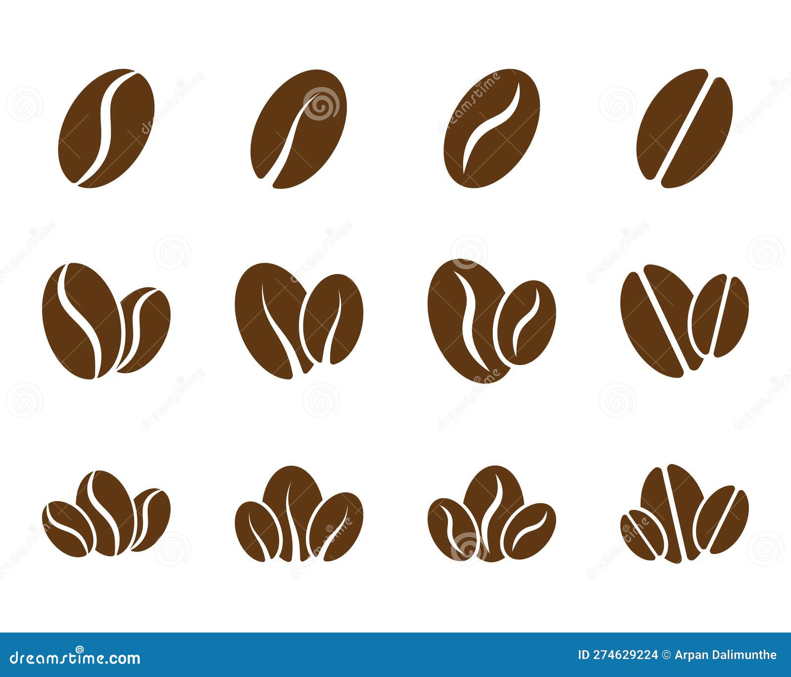 Coffee vector icon stock vector. Illustration of breakfast - 274629224